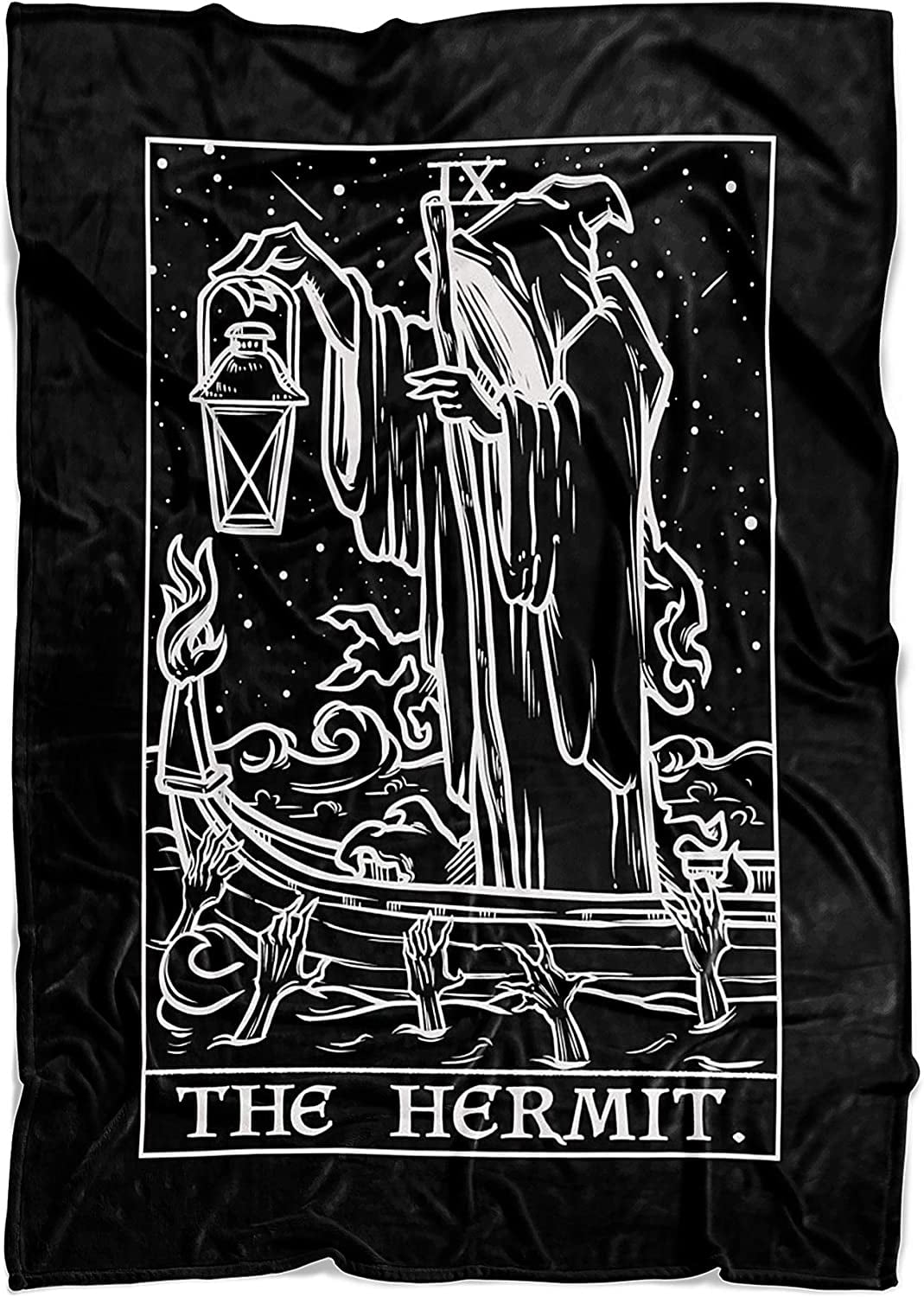 The Ghoulish Garb The Hermit Tarot Card Terror Tarot Shadow Edition ...