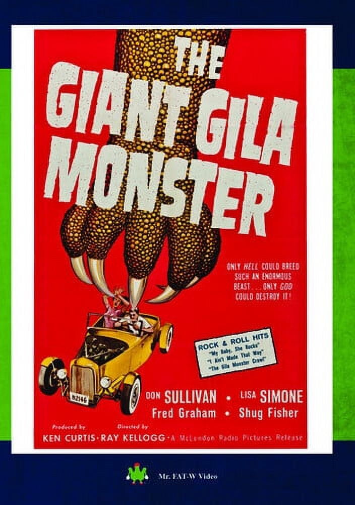 The Giant Gila Monster (DVD), Mr Fat - w Video, Sci-Fi & Fantasy ...