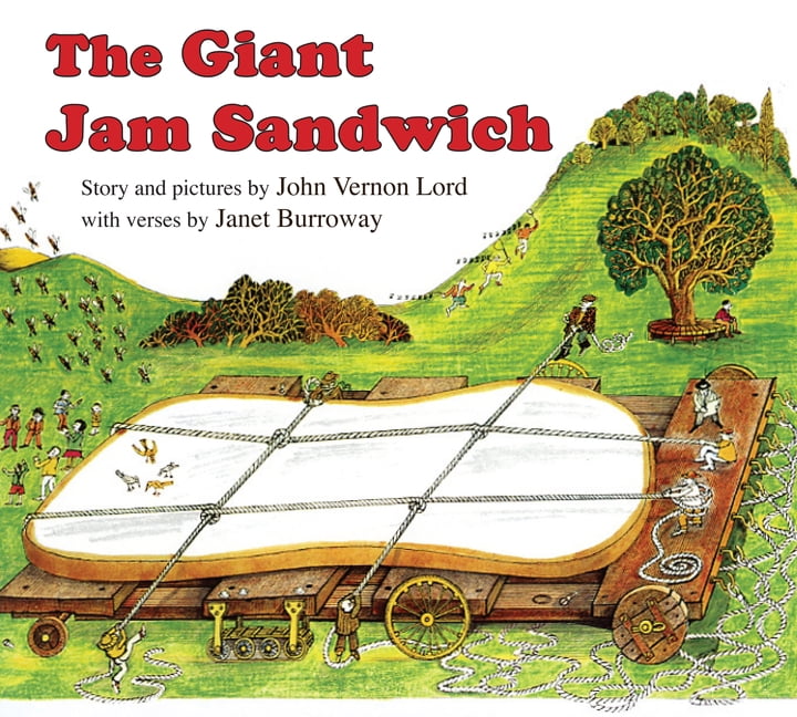 The Giant Jam Sandwich (Board Book) - Walmart.com