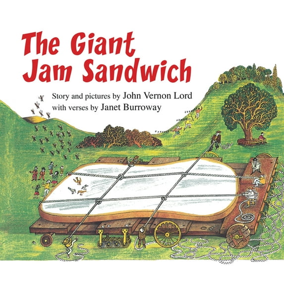 The Giant Jam Sandwich Lap Board Book, (Board Book) - Walmart.com