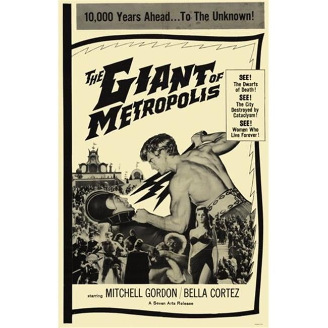 The Giant of Metropolis Movie Poster - 11 x 17 in. - Walmart.com