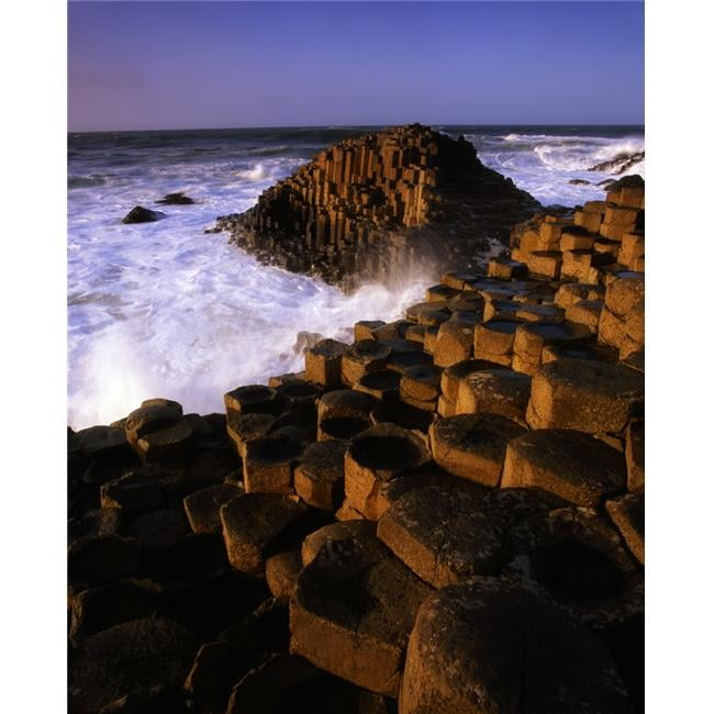 The Giants Causeway County Antrim Ireland - Volcanic Rock Formations On ...