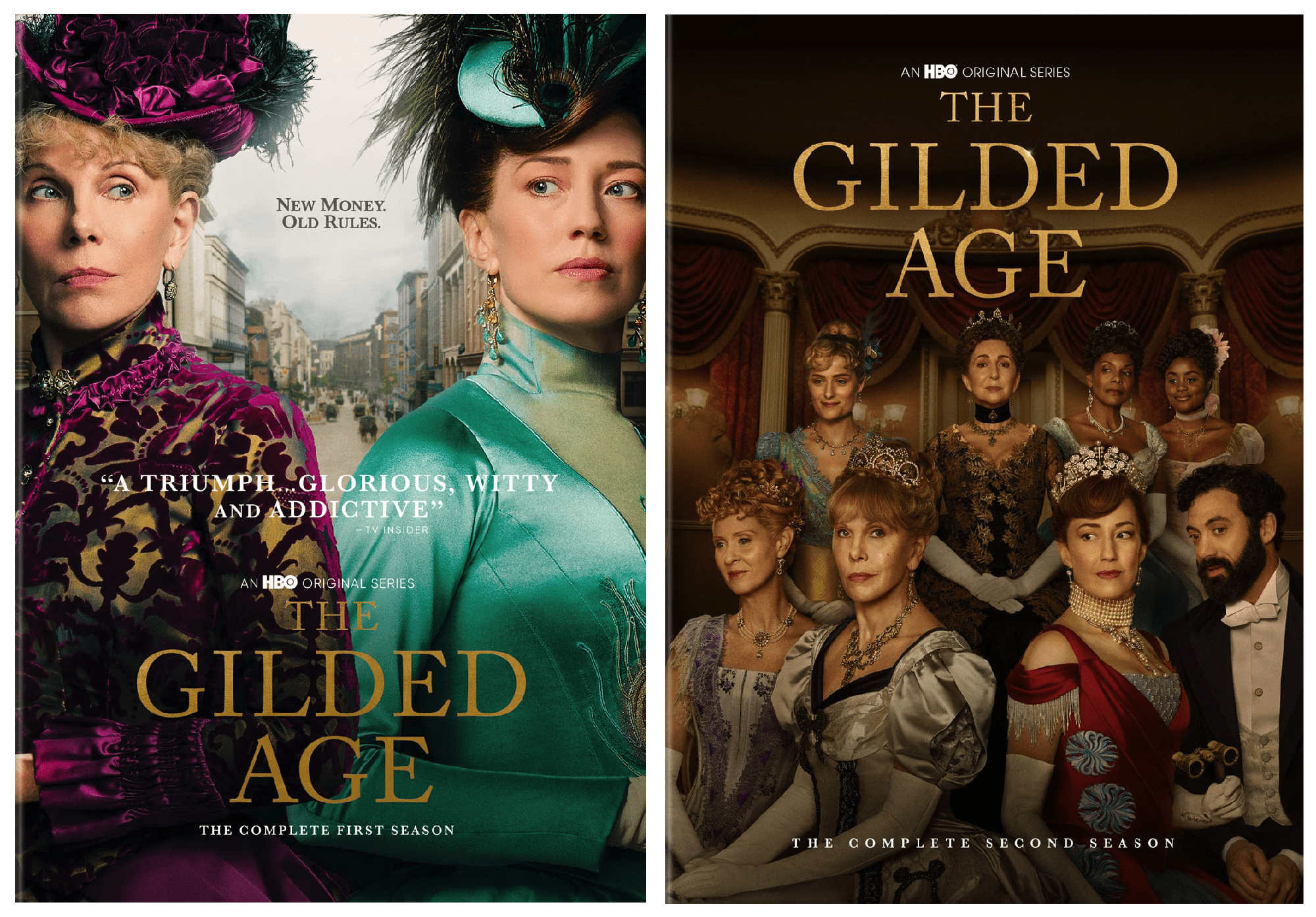 The Gilded Age Complete Series Seasons 1-2 (DVD) - Walmart Business ...
