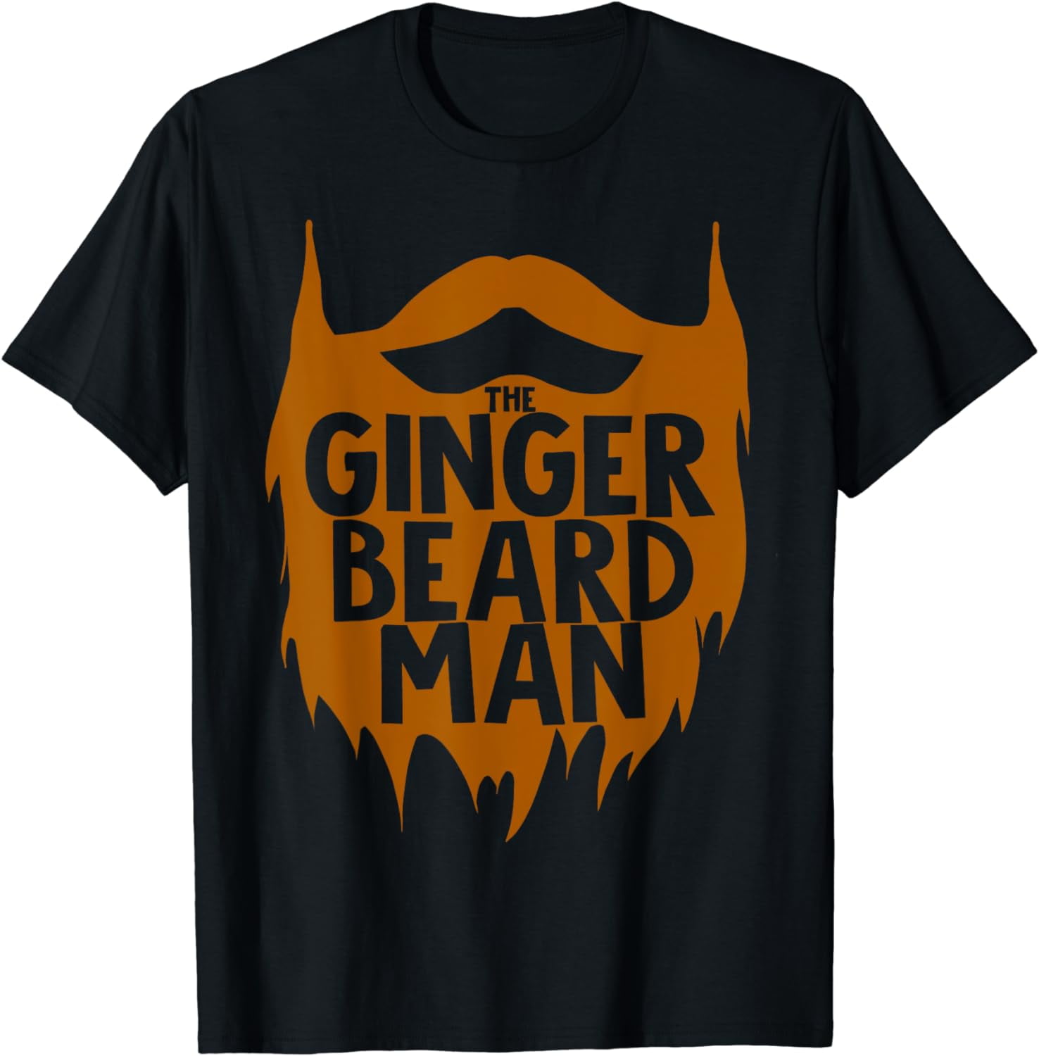 The Ginger Beard Man T-shirt - Walmart.com