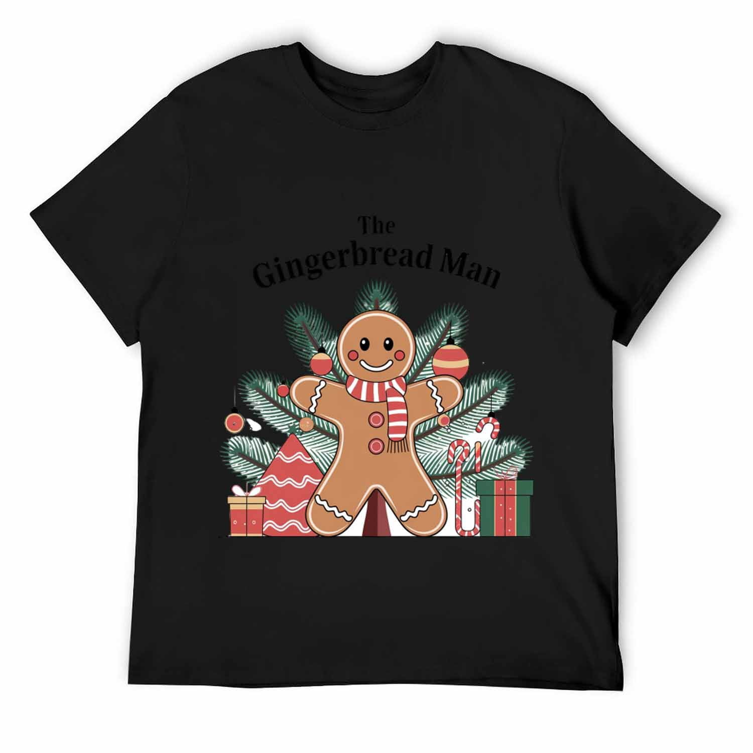 The Gingerbread Man Tee Shirt For Women And Men Party Funny T-Shirt - Walmart.com