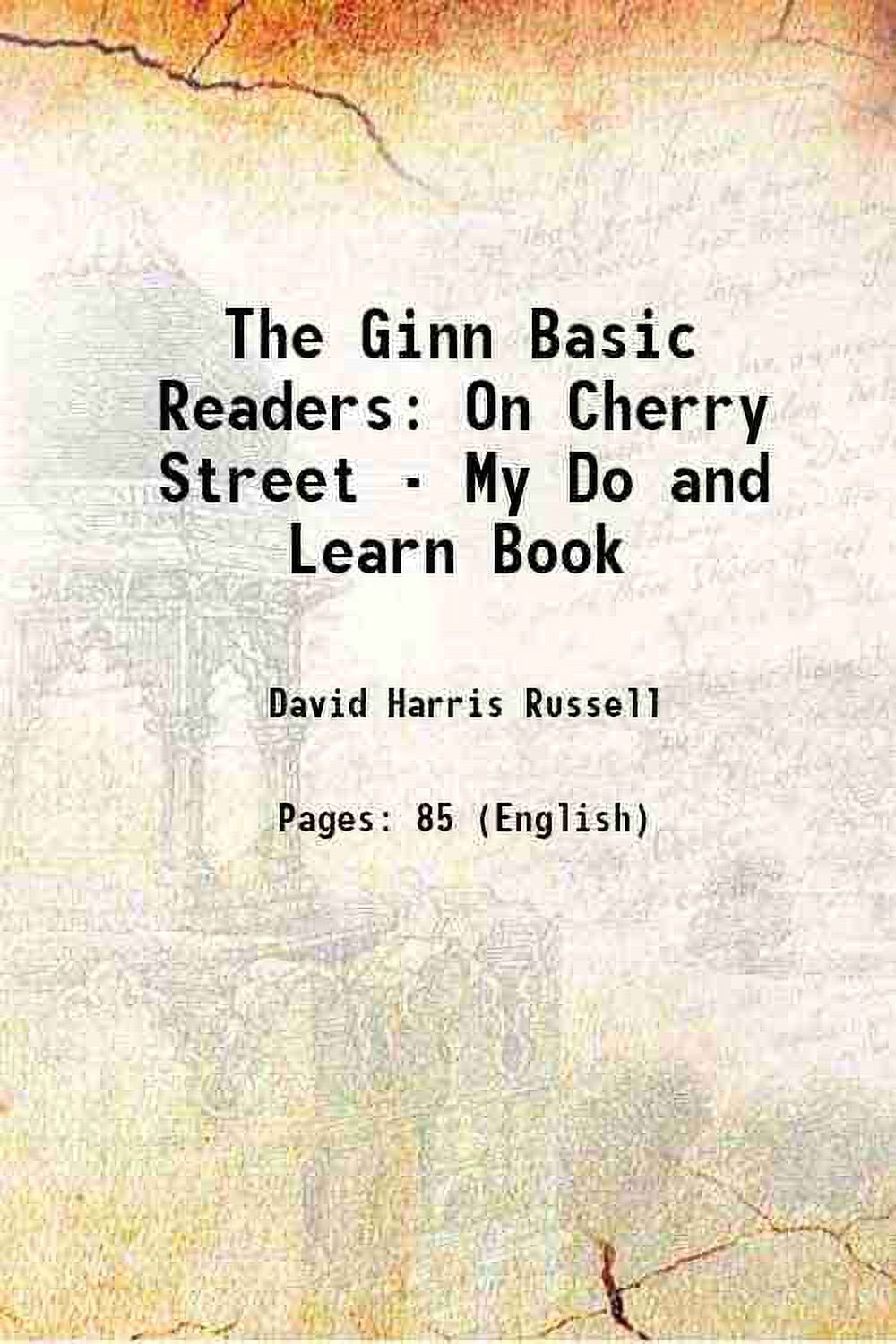 The Ginn Basic Readers On Cherry Street - My Do and Learn Book 1948 - Walmart.com