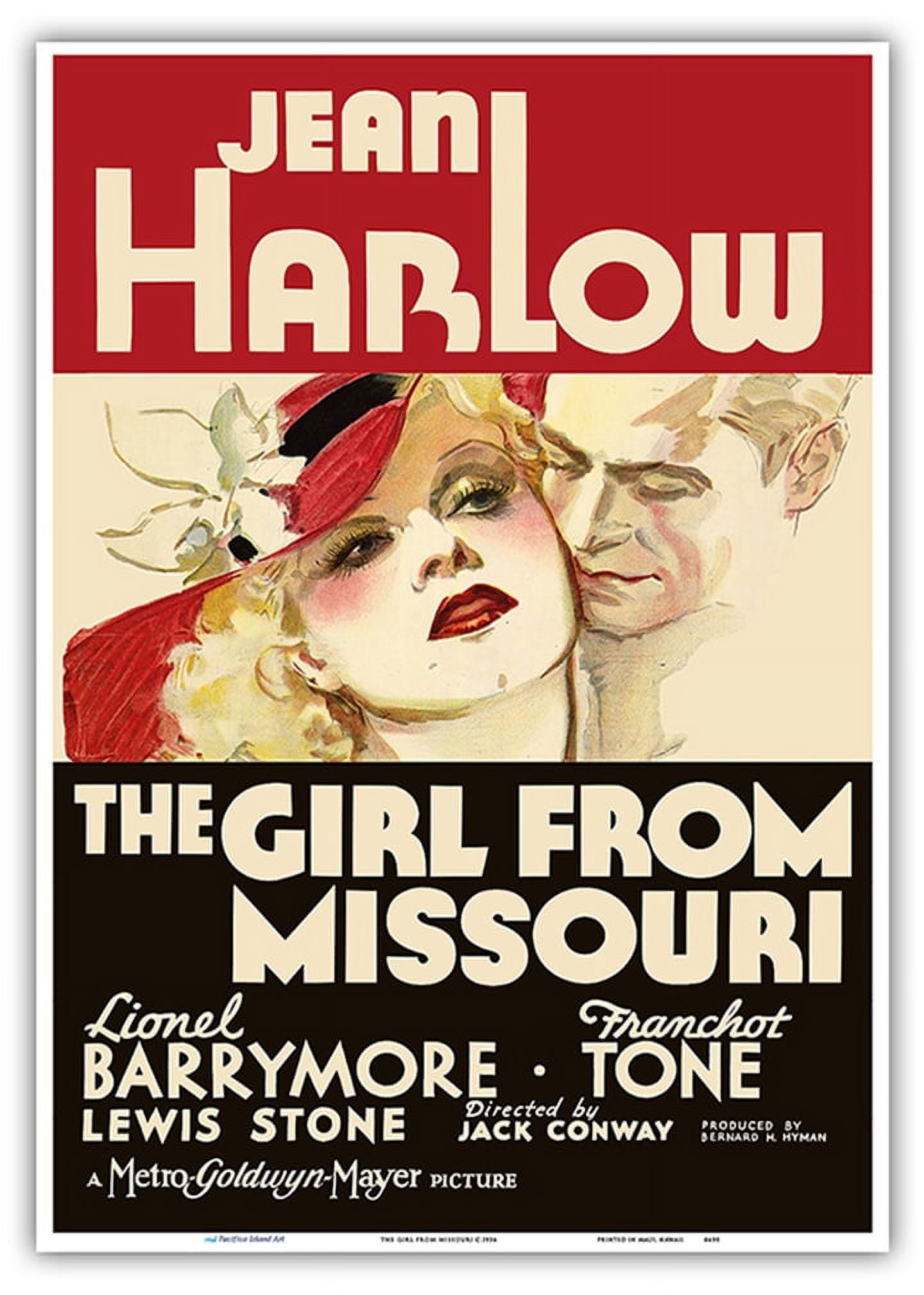 The Girl from Missouri - Starring Jean Harlow Lionel Barrymore Jean Franchot - Vintage Film ...
