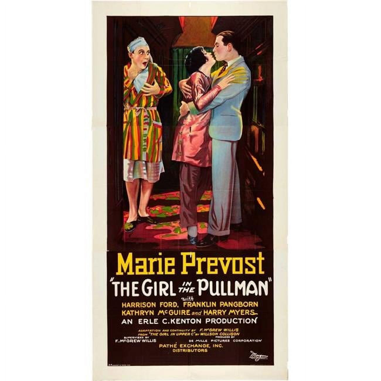 The Girl in the Pullman Movie Poster - 27 x 40 in. - Walmart.com