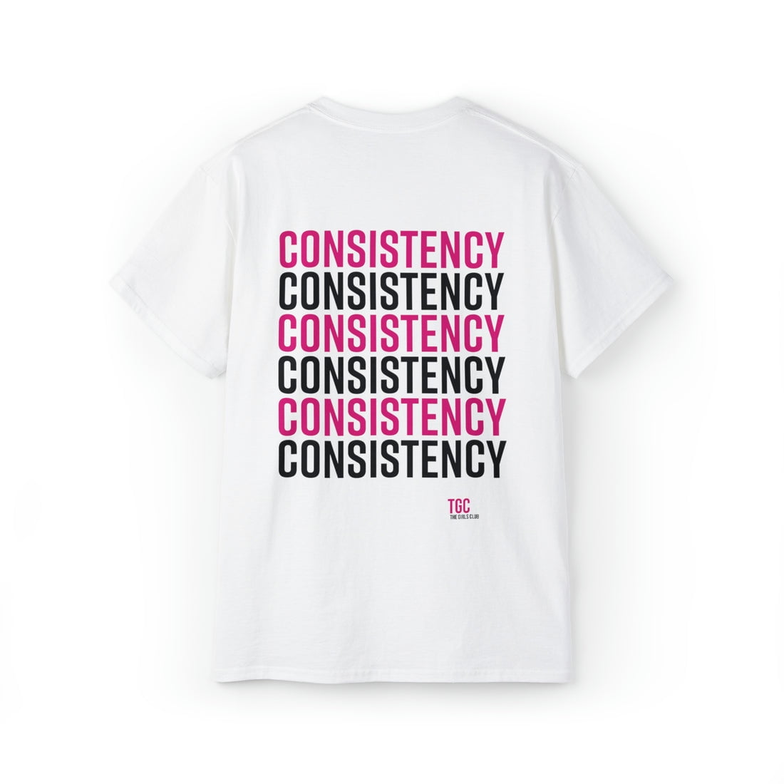 The Girls Club Consistency - White T-Shirts - Walmart.com
