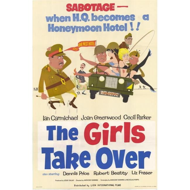 The Girls Take Over Movie Poster - 27 x 40 in. - Walmart.com