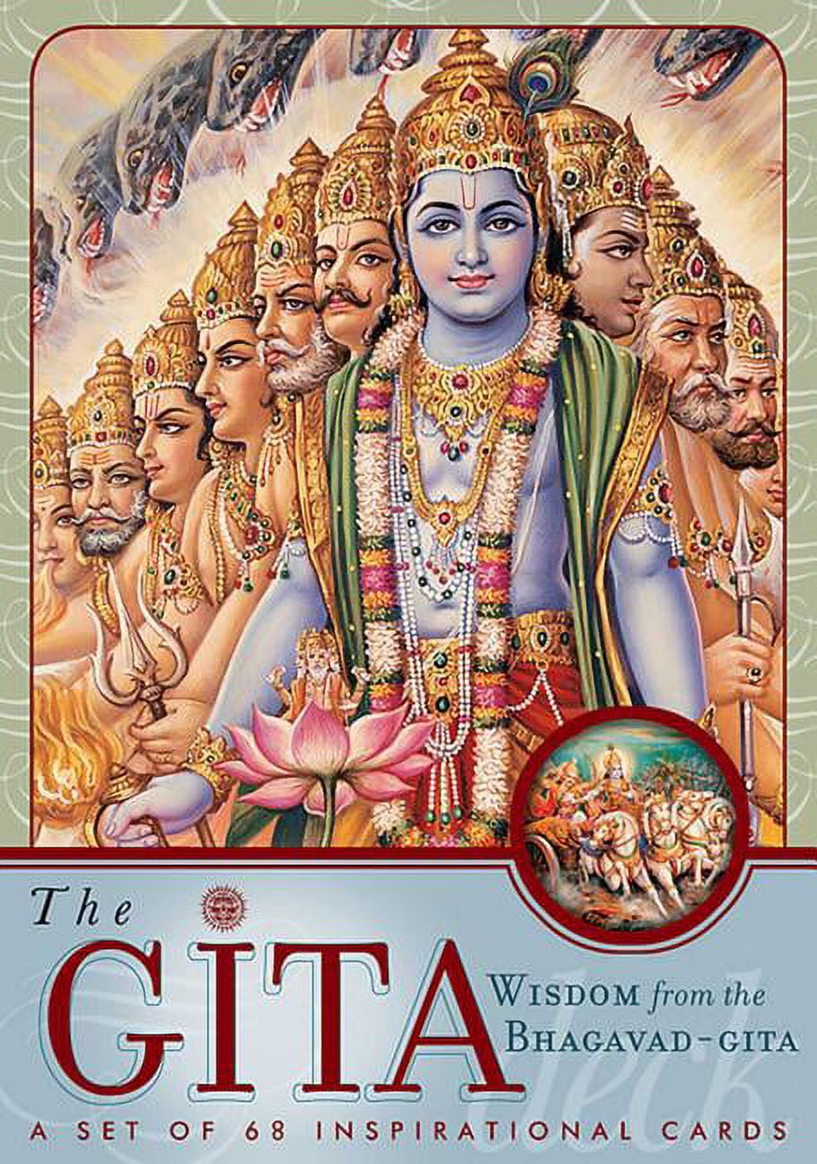 The Gita Deck : Wisdom From the Bhagavad Gita (Cards) - Walmart.com