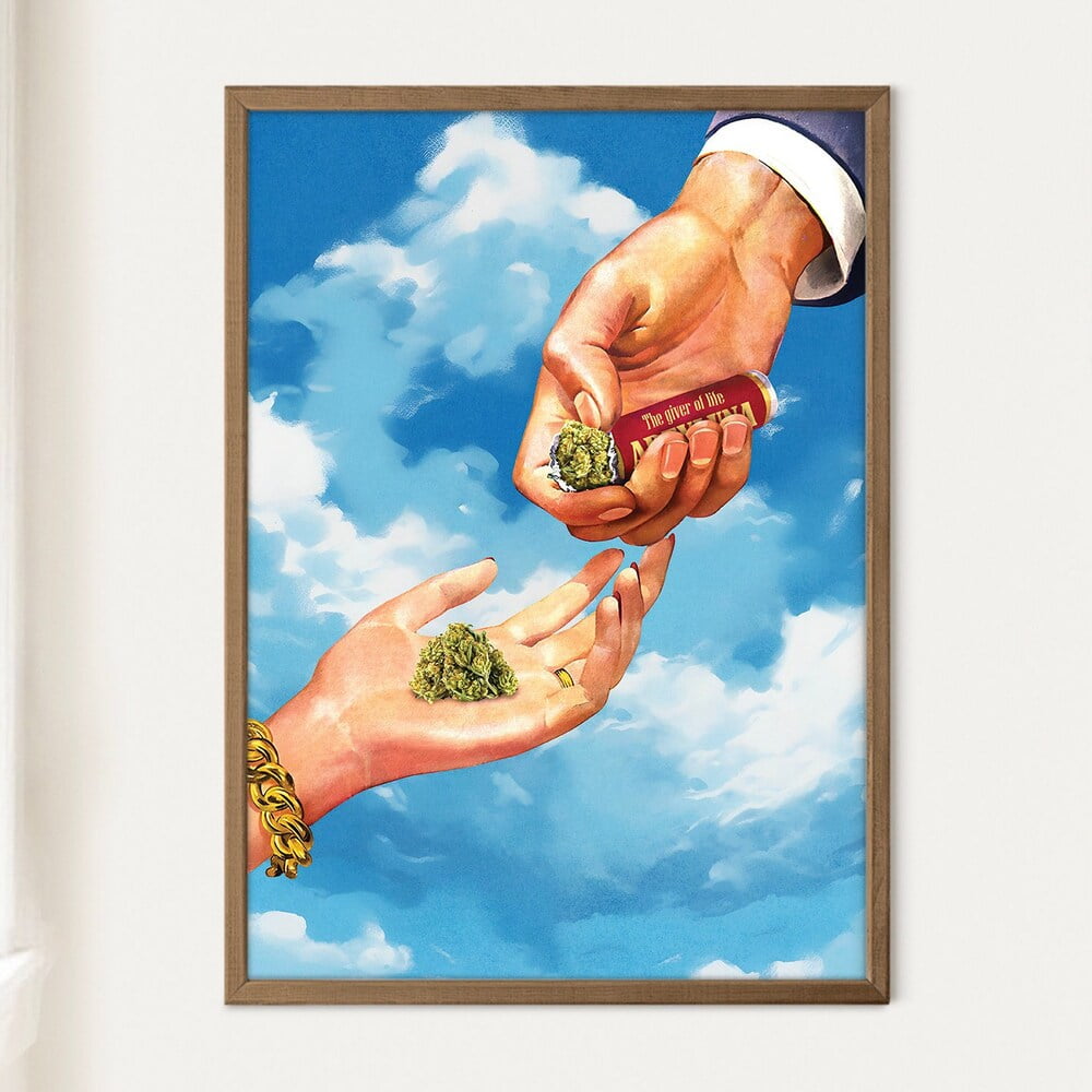 The Giver Of Life Poster Home Decor, Vintage Art Print, Haging Poster ...