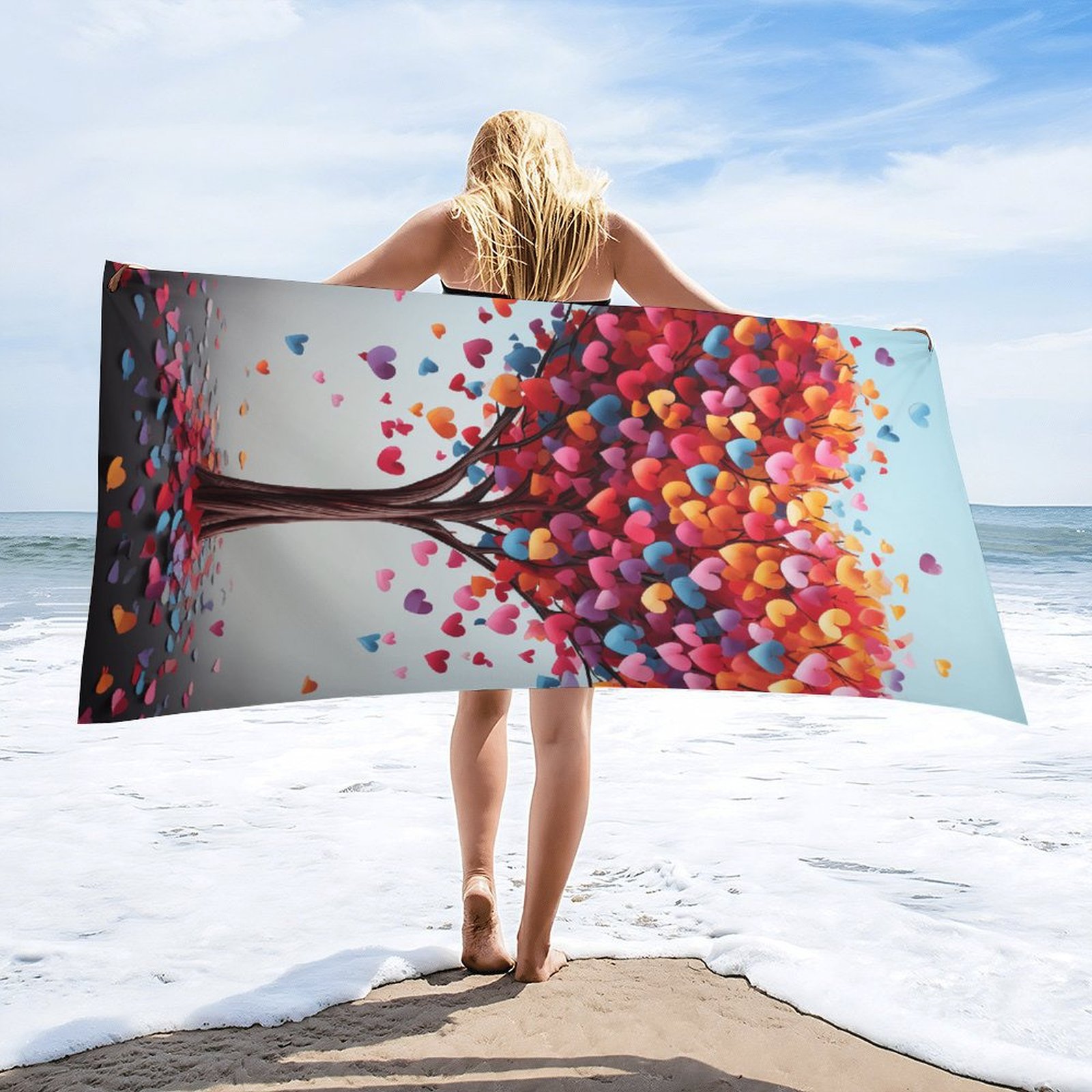 The Giving Tree Oversized -Washed Lightweight Quick Dry Beach Towels ...