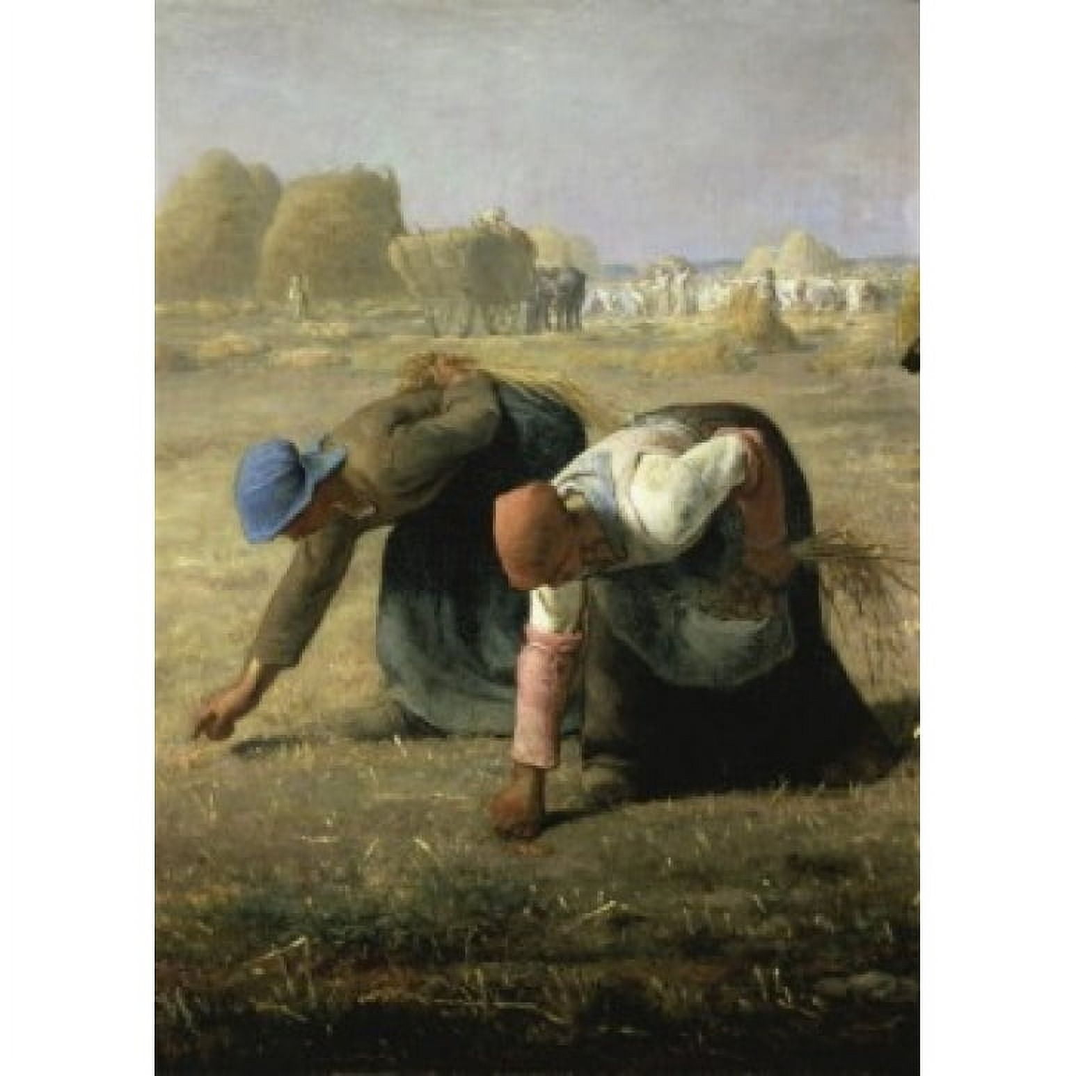 The Gleaners 1857 Jean Francois Millet Musee d'Orsay Paris - Walmart.com