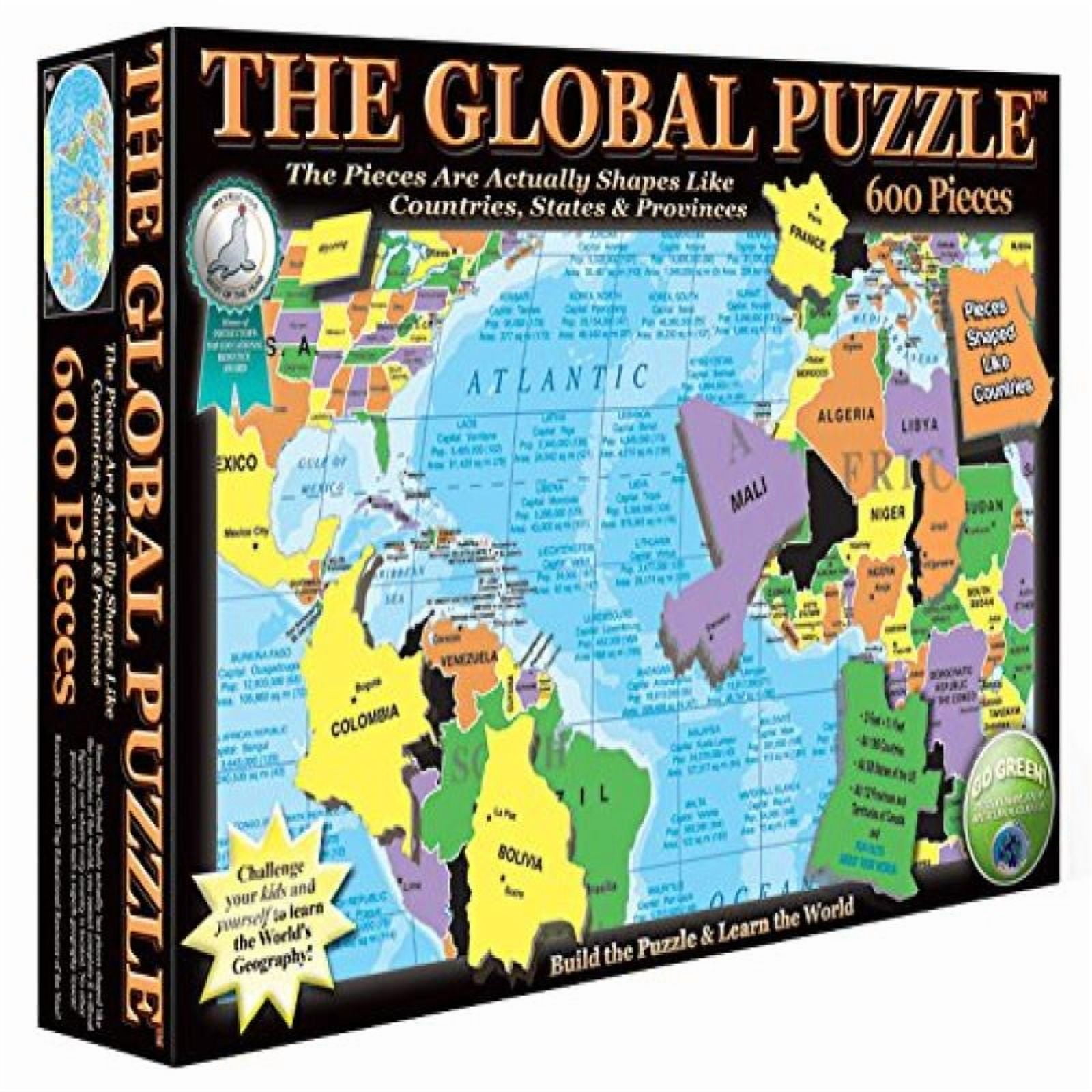Global Map Jigsaw Puzzle for Kids (600 Pieces) - Walmart.com