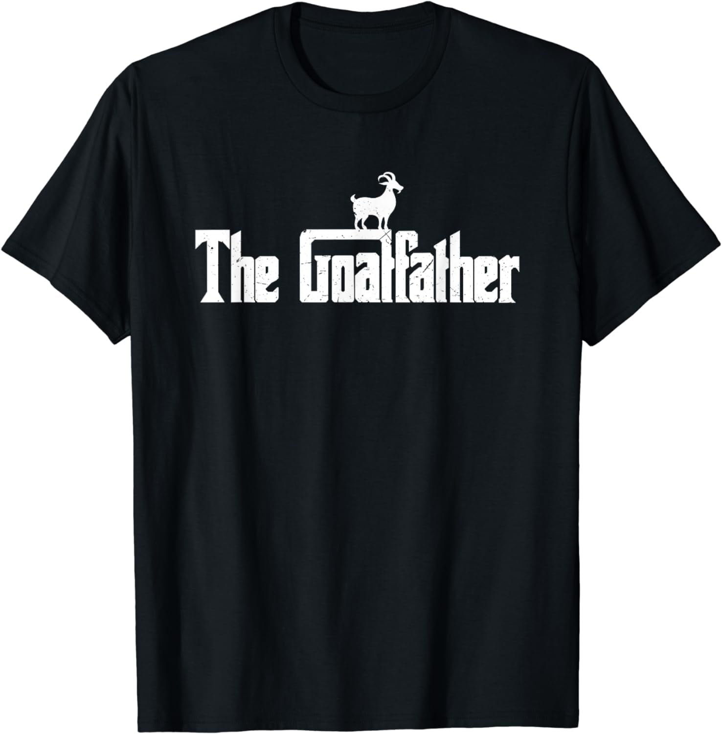 The Goatfather Funny Goat Farm Birthday Party Gift Supplies T-Shirt ...