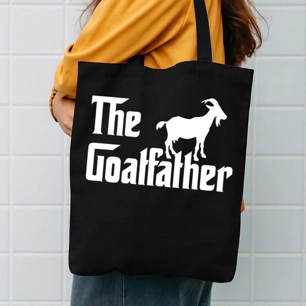The Goatfather Funny Goat Father Lover Tote Bag Gift-TH20883 - Walmart.com