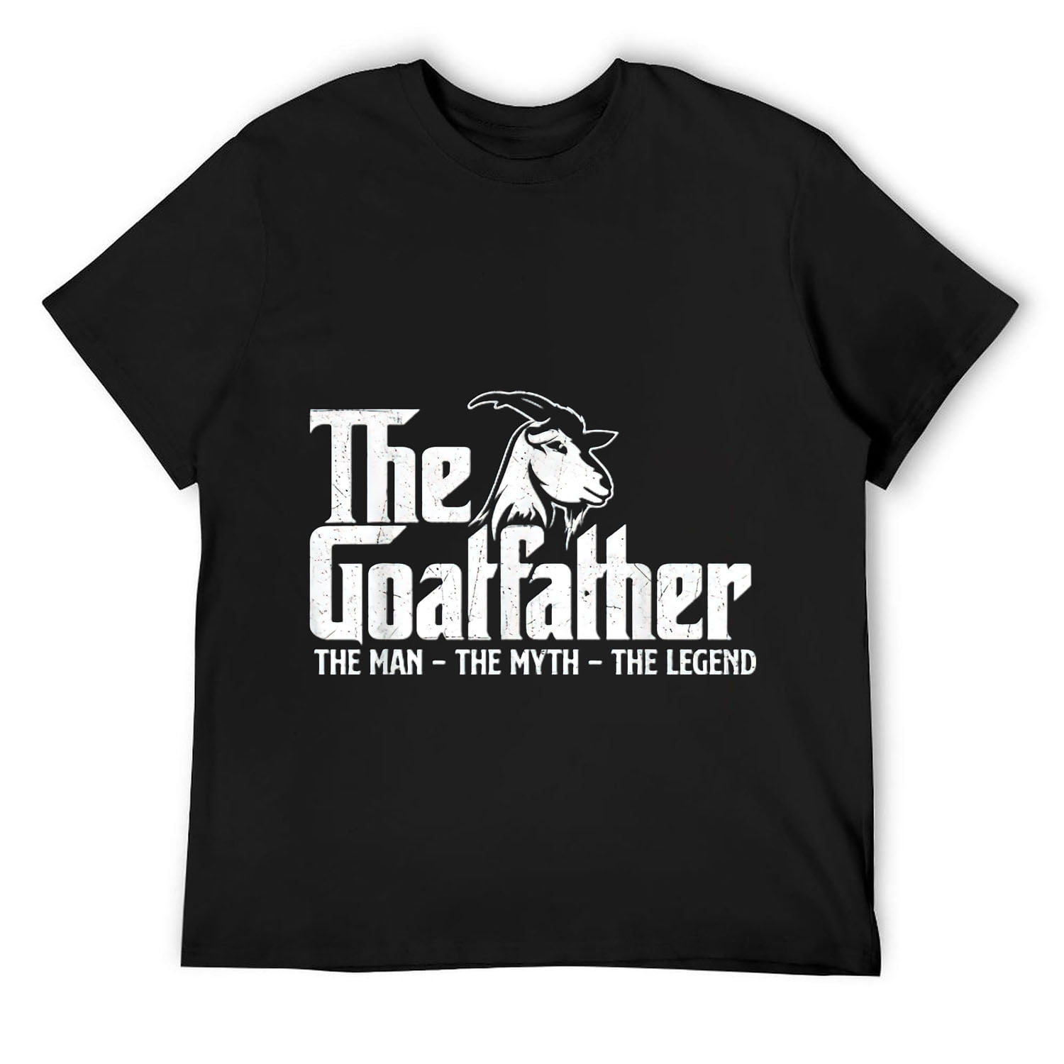 The Goatfather - Goat Owner Animal Farmer Rancher Farming T-Shirt ...