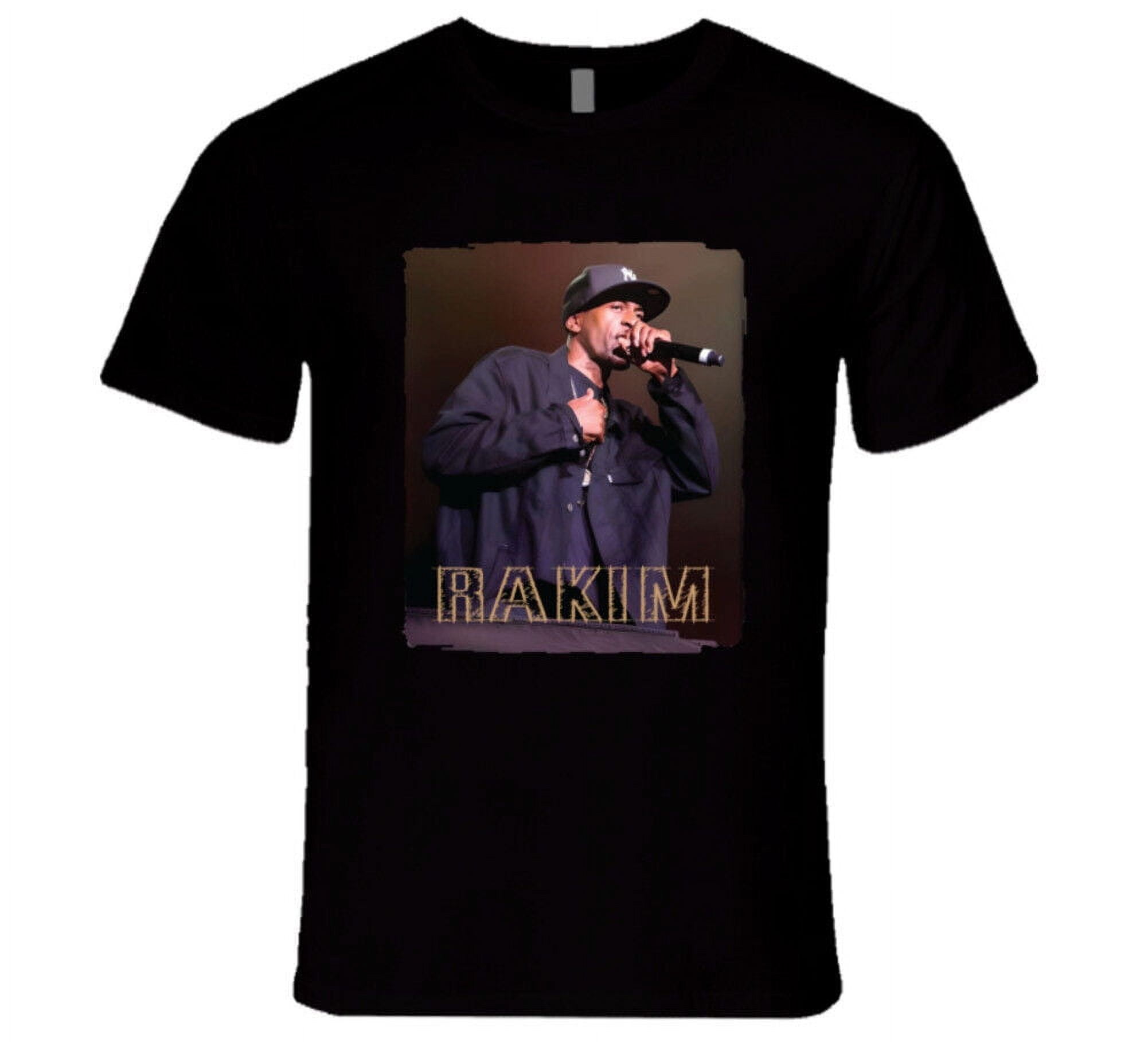 The God Rakim Rapper Rap Tribute Old School Hip Hop T Shirt - Walmart.com