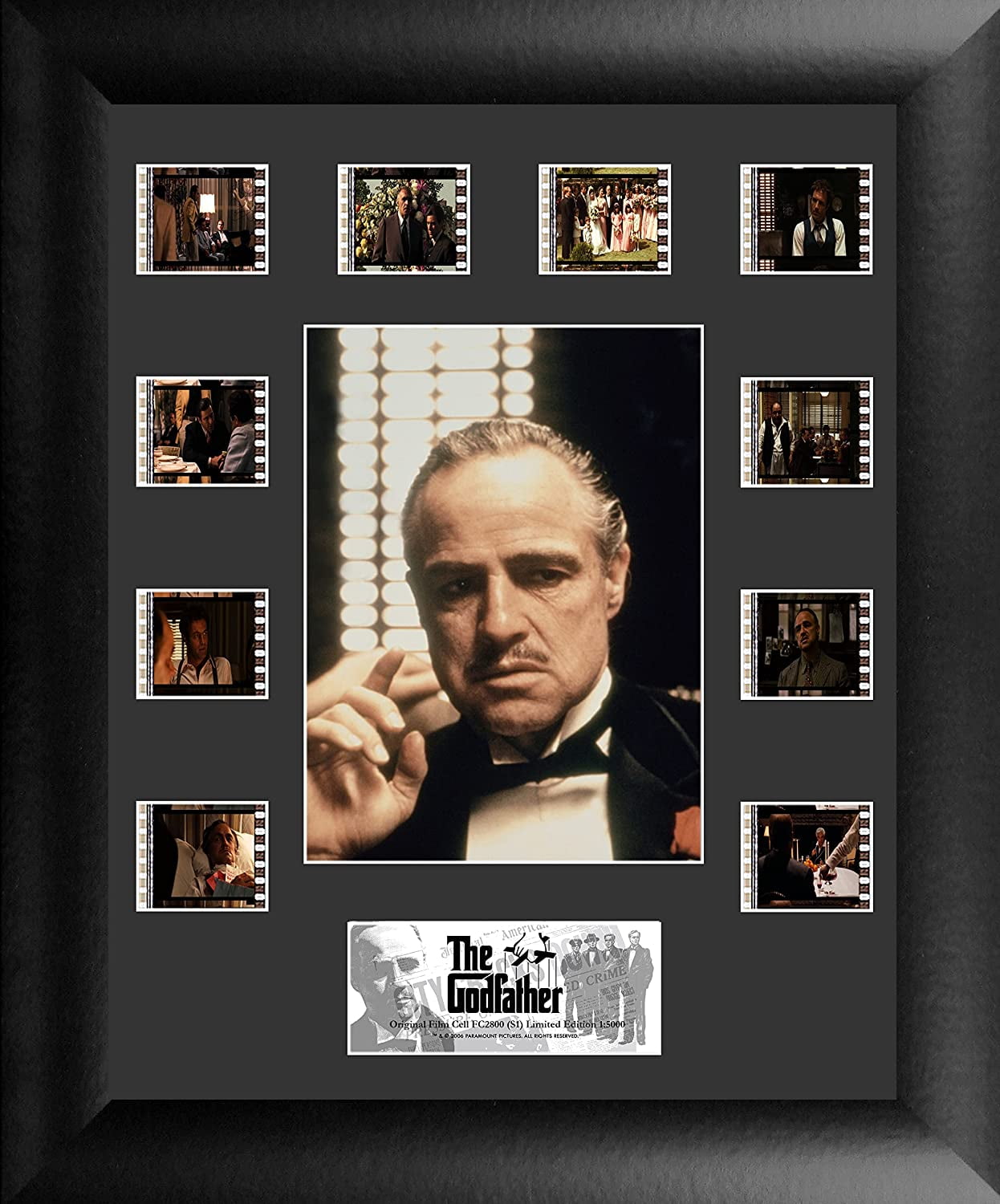 The Godfather (1972) Framed Limited Edition Presentation with Ten Clips ...