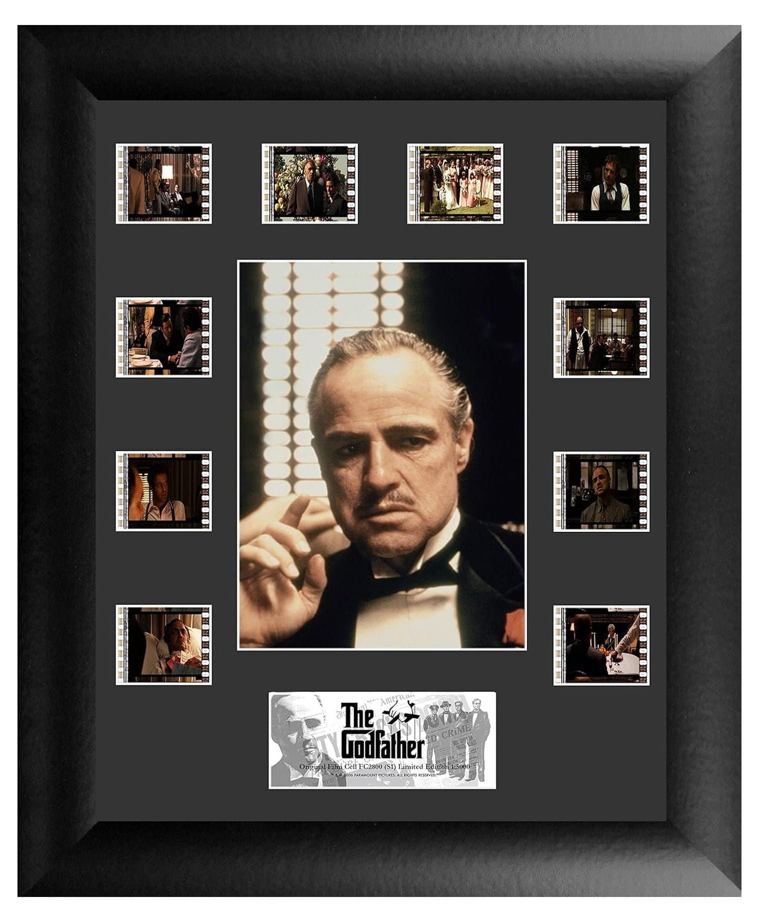 The Godfather (1972) Framed Limited Edition Presentation with Ten Clips ...
