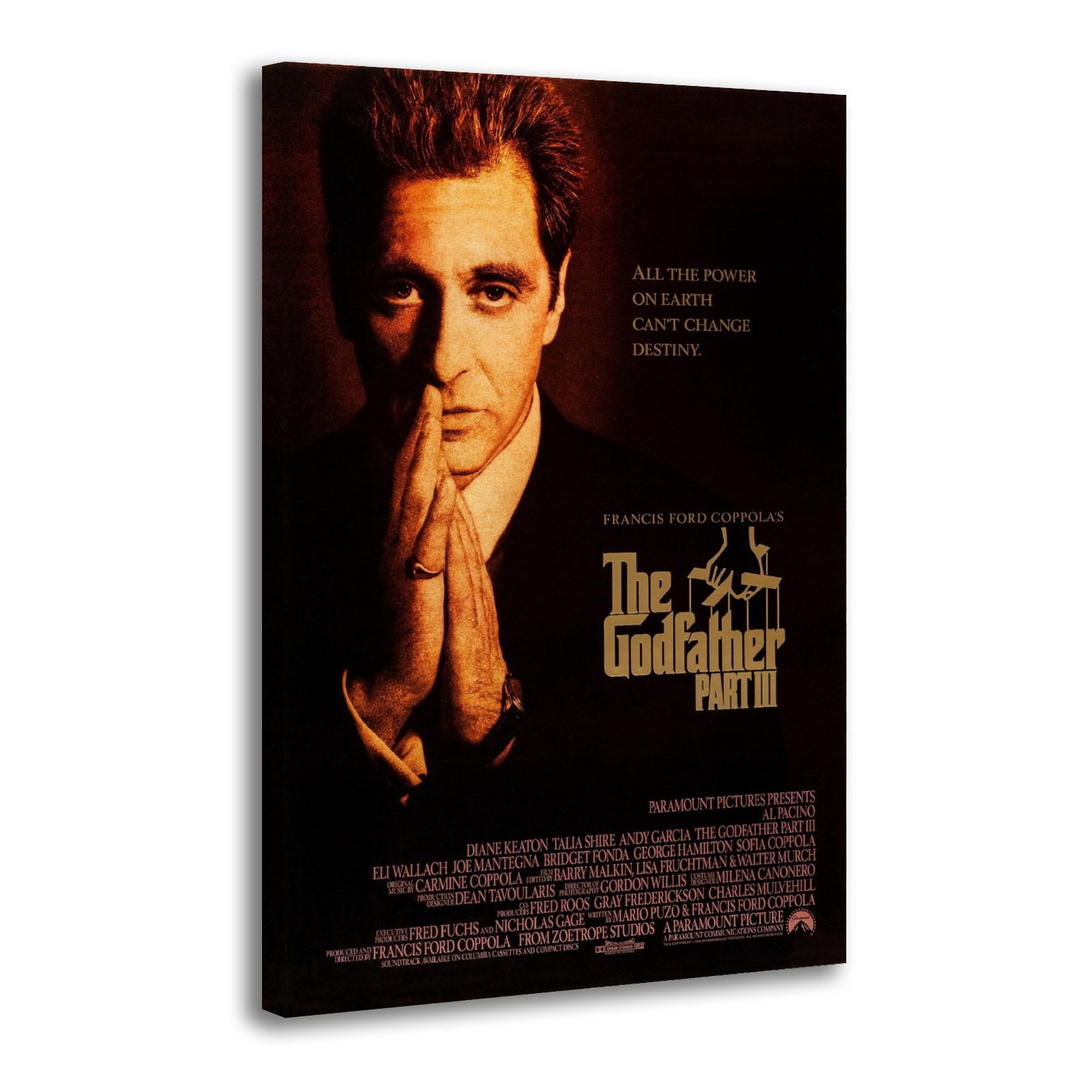 The Godfather Al Pacino Poster Artworks Canvas Poster Room Aesthetic ...
