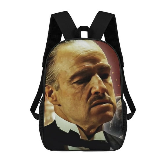The Godfather Backpack, 17 Inch Large Capacity Laptop Backpack, Unisex ...