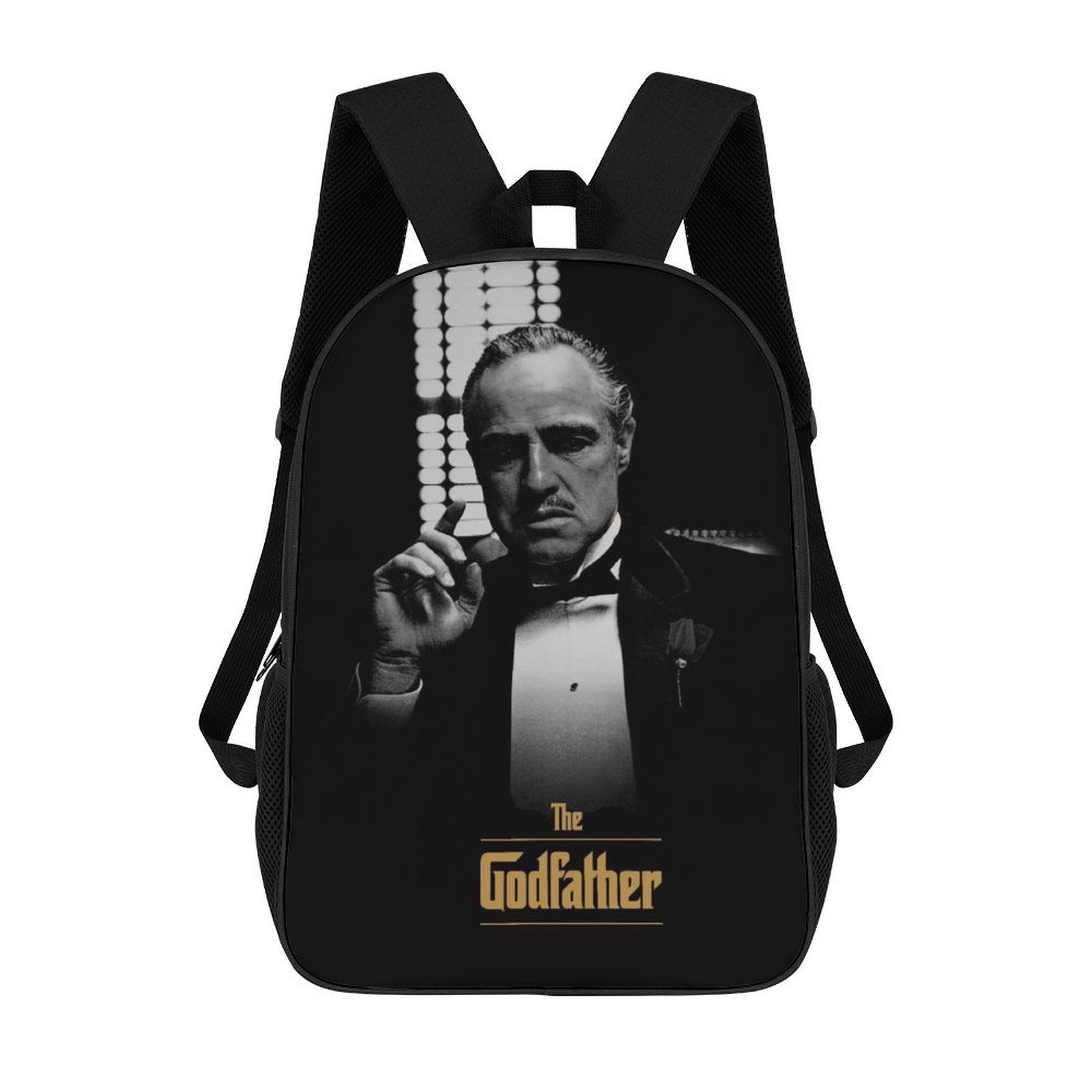 The Godfather Backpack, 17 Inch Large Capacity Laptop Backpack, Unisex ...