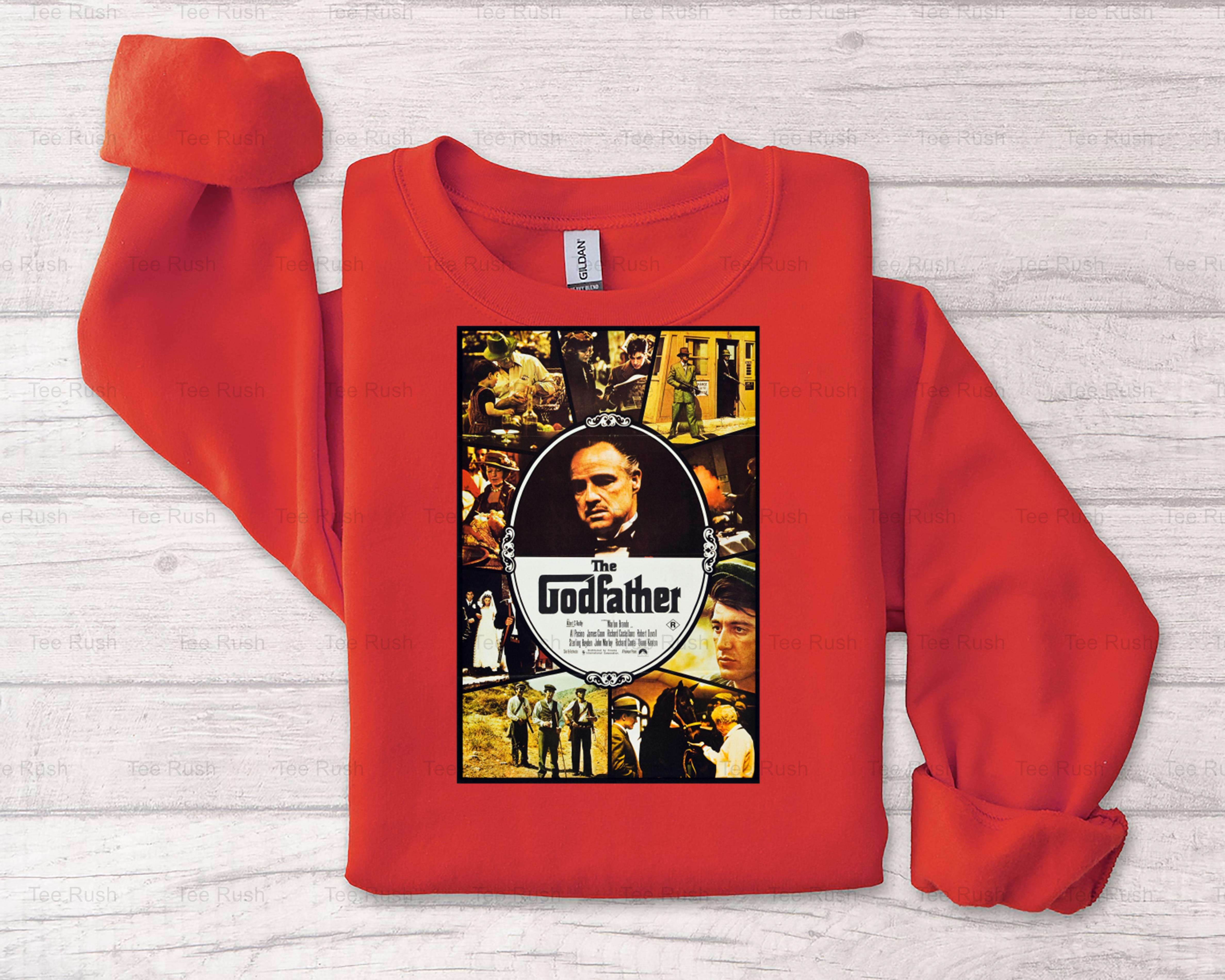 The Godfather Movie Coppola Brando Pacino Mafia Classic Film Michael,T ...