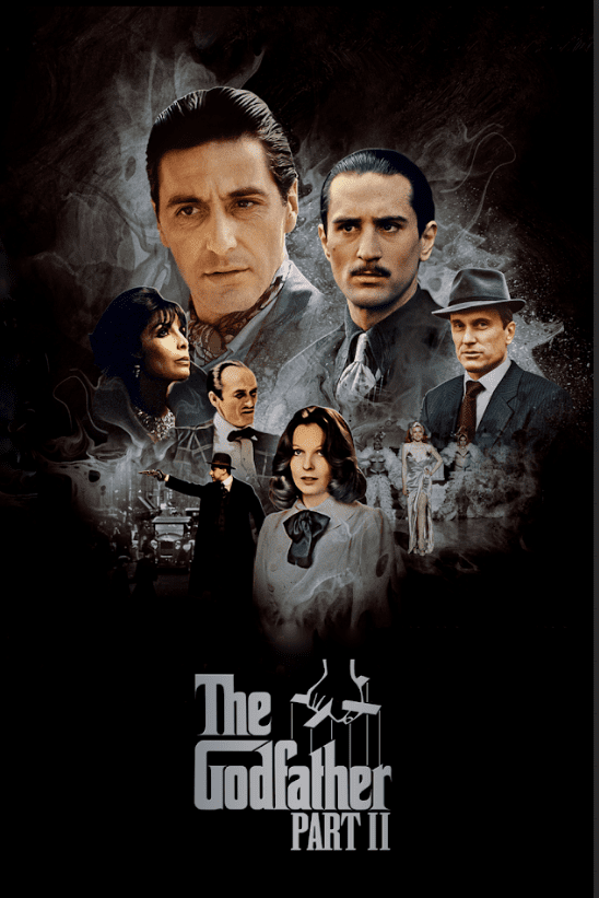 The Godfather Part II (1974) 24x36 Movie Poster Iconic Mafia Crime ...