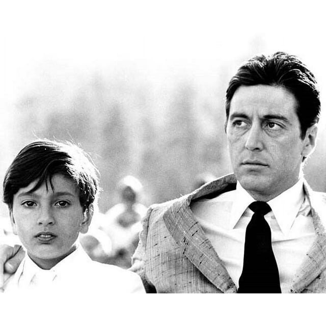 The Godfather Part II Al Pacino James Gounaris father and son 24x30 ...