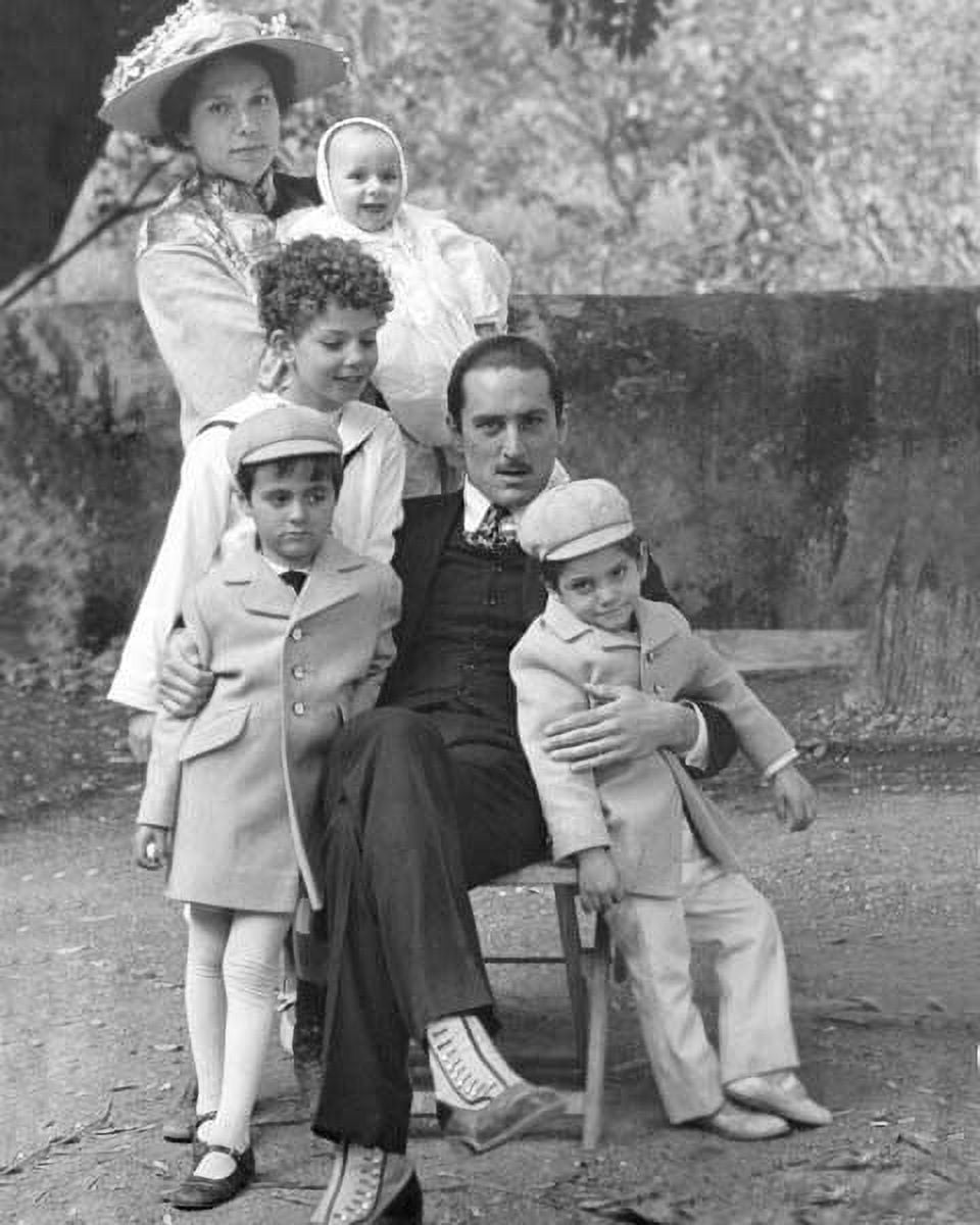 The Godfather Part II Robert De Niro Francesca De Sapio & kids 24x36 ...