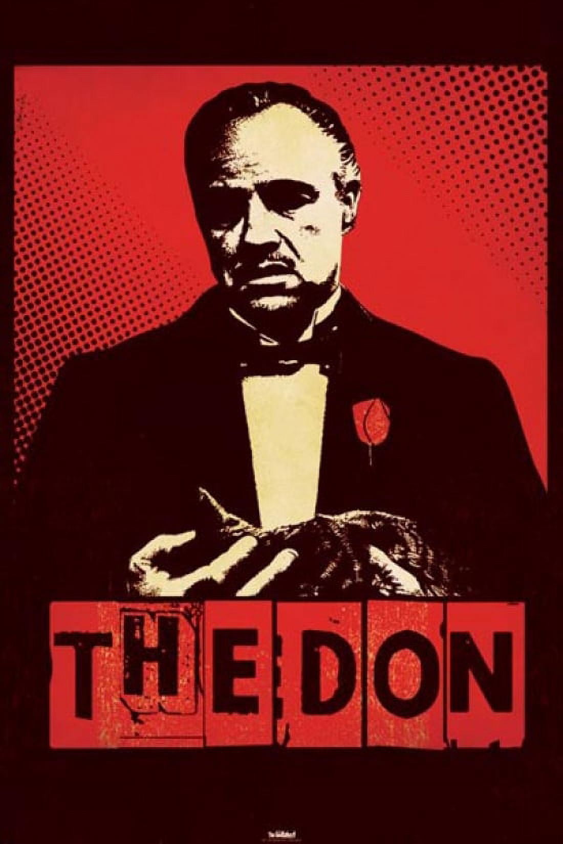 The Godfather - The Don Poster (24 x 36) - Walmart.com