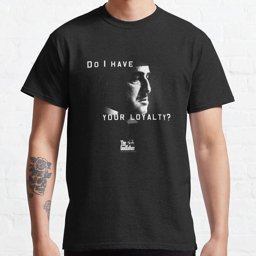 The Godfather Vito Corleone Do I Have Your Loyalty? Quote Film clip ...
