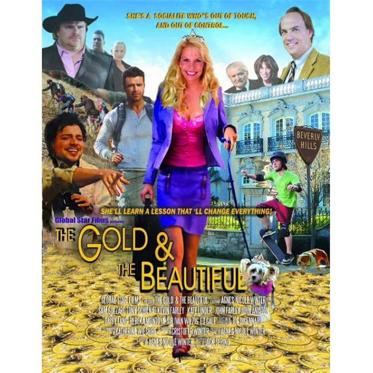 The Gold & the Beautiful Movie Poster - 27 x 40 in. - Walmart.com