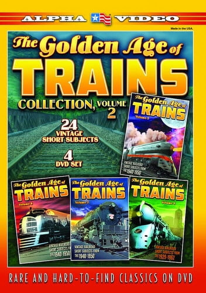 The Golden Age Of Trains Collection, Vol. 2 (DVD), Alpha Video ...