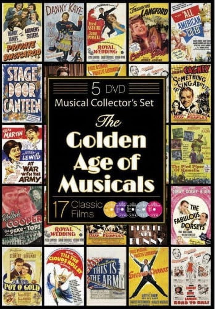 The Golden Age of Musicals (17 Classic Films) (DVD), Film Chest, Music ...