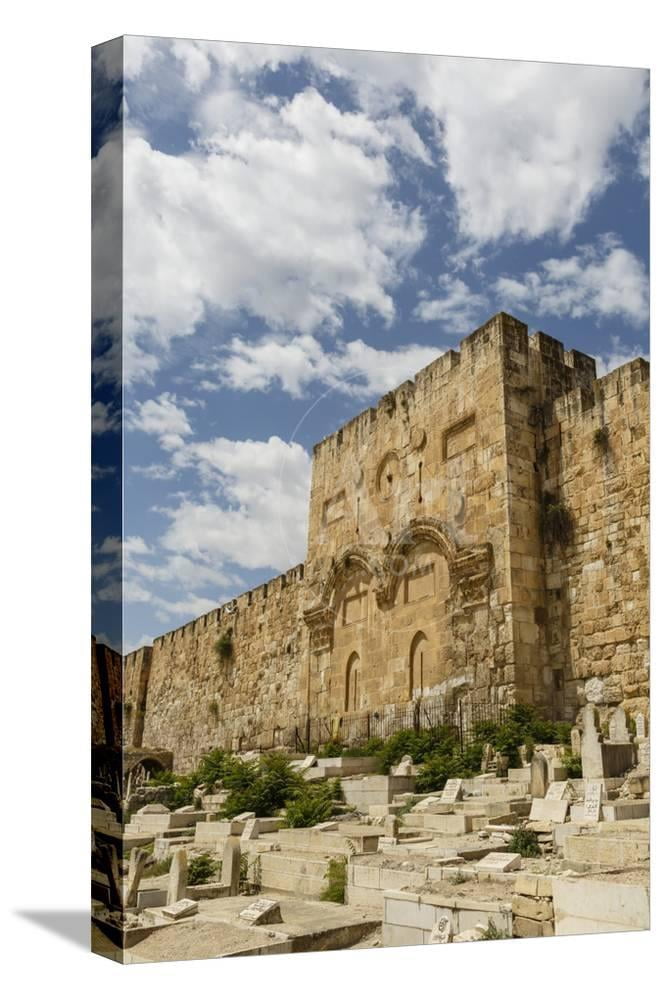 The Golden Gate on the Eastern Wall of the Temple Mount, Scenic ...