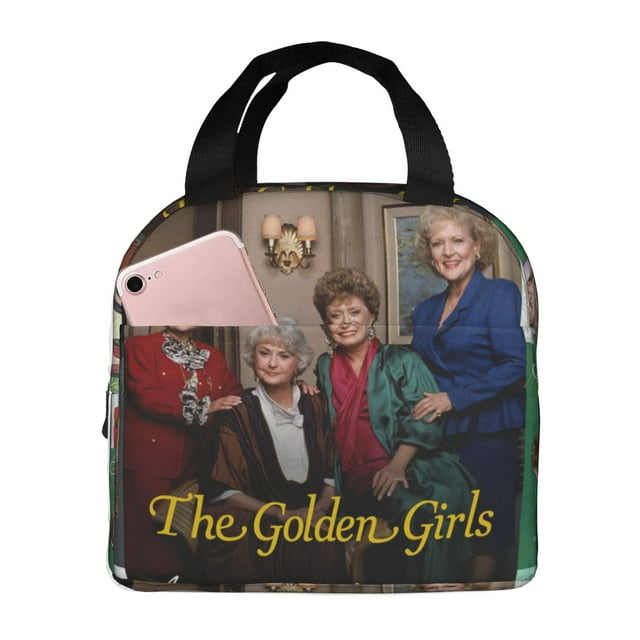 The Golden Girls Lunch Bag Tote Bag Insulated Lunch Box Picnic Beach ...