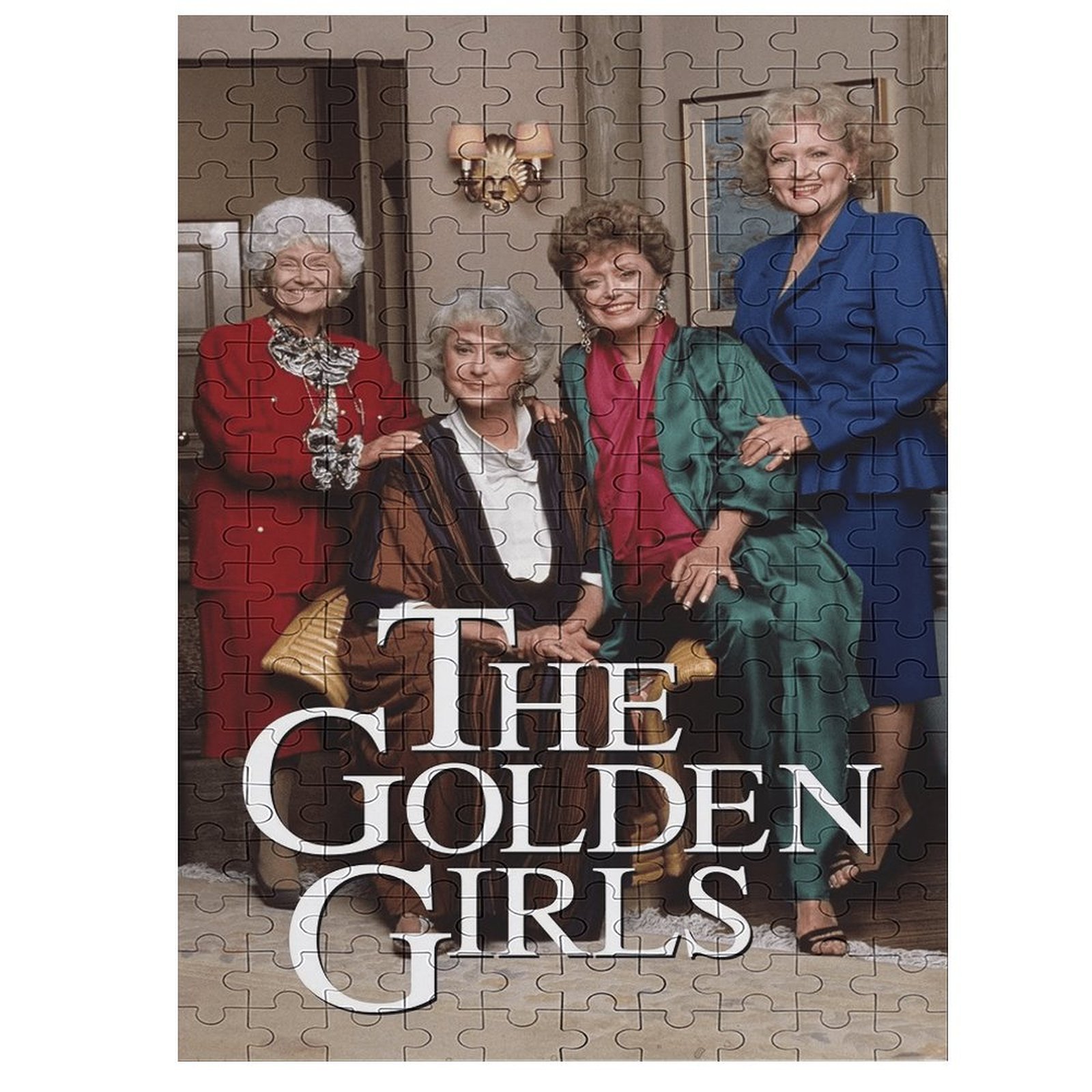 The Golden Girls Puzzle For Adults & Kids - 200 Piece Jigsaw Puzzle ...