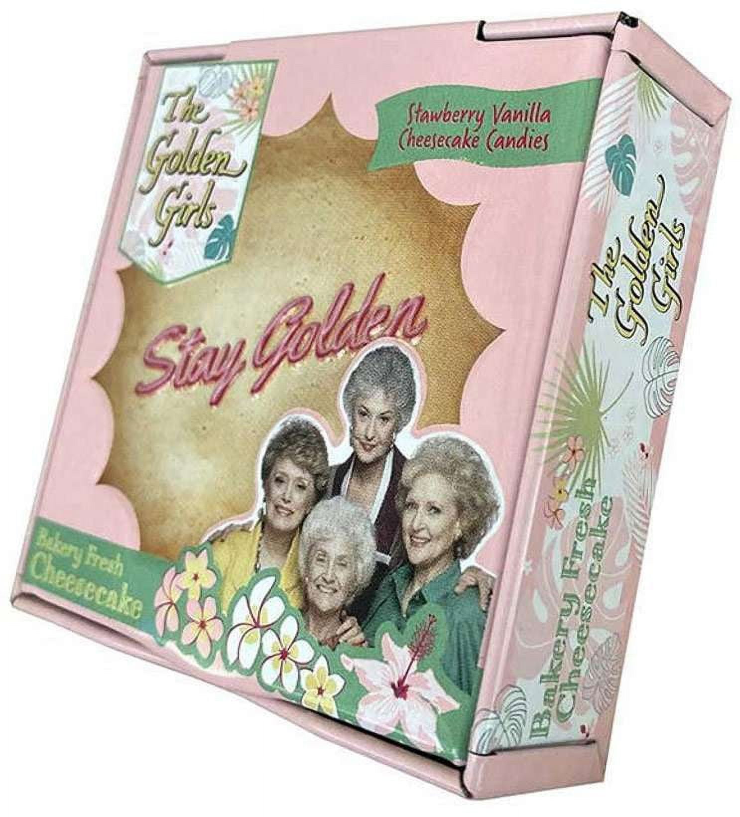 Boston America The Golden Girls Candy Tin, Cheesecake-Shaped Tin ...