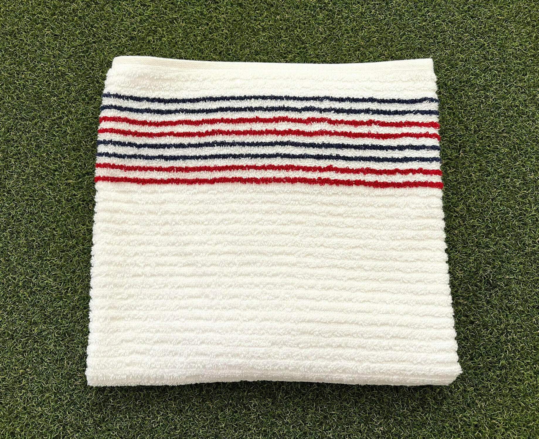 The Golf Club Trader Large 22" x 44" Cotton Golf Towels, White Blue ...