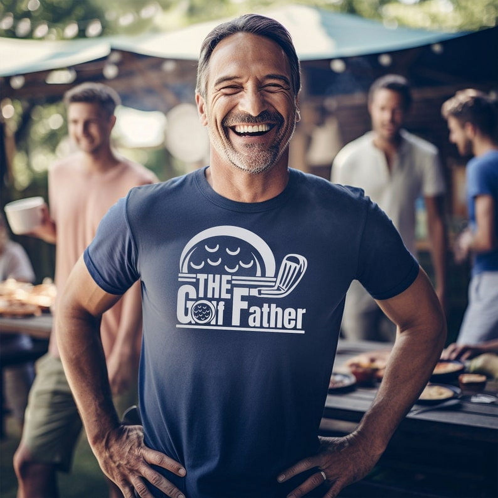 The Golf Father Golfing Movie Mashup Fathers Day Unique Design - First ...