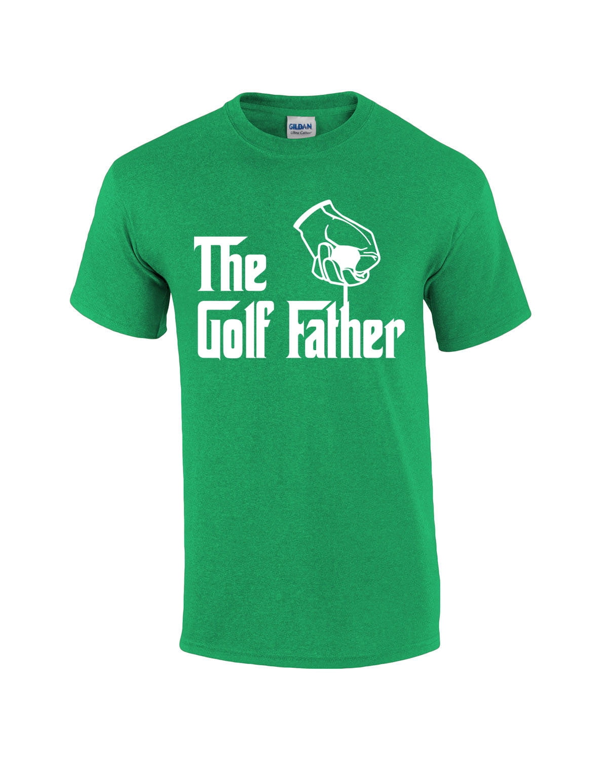The Golf Father Men's Funny Father's Day Golfer Birthday Short Sleeve T ...