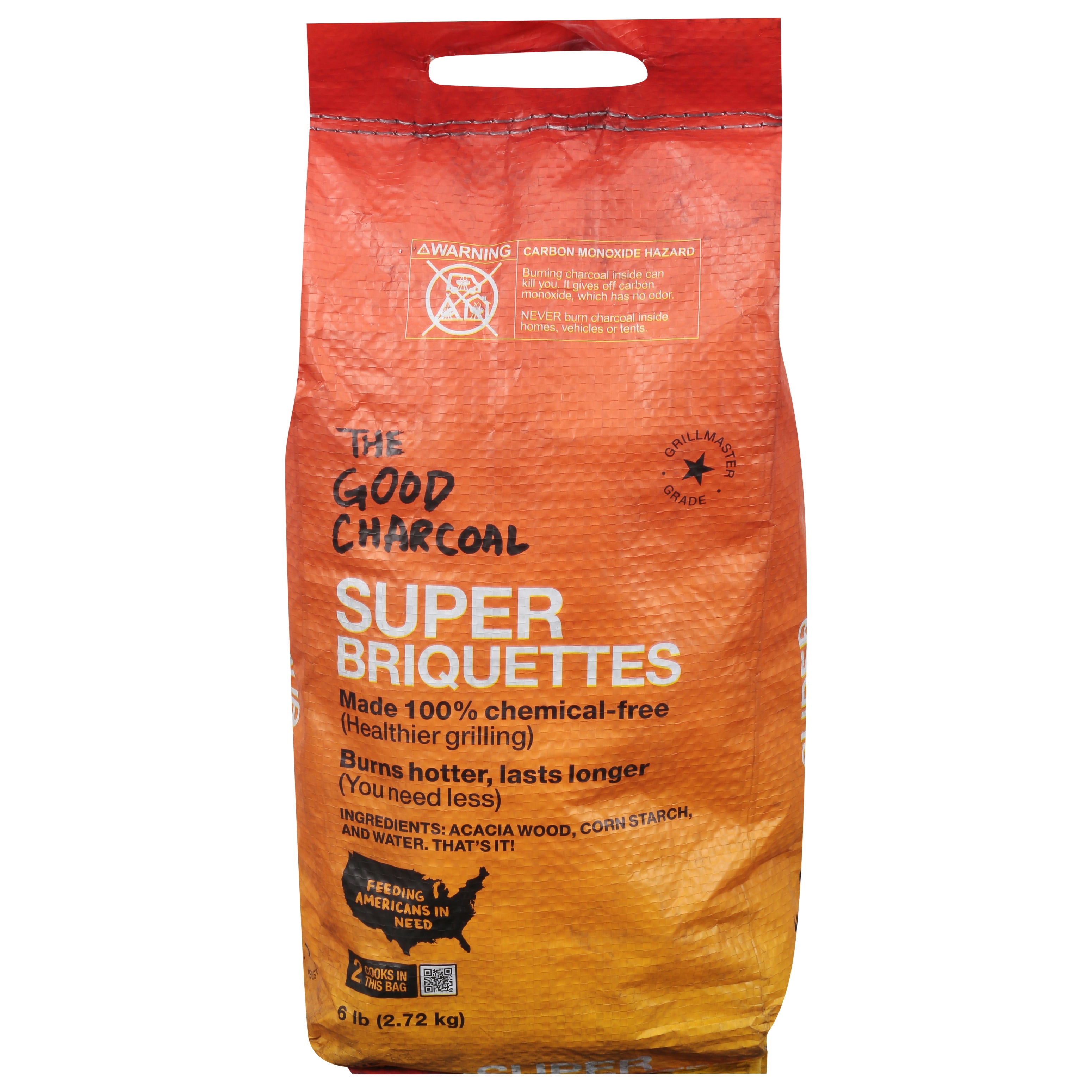 The Good Charcoal Super Briquettes for Grilling, No Chemicals or ...