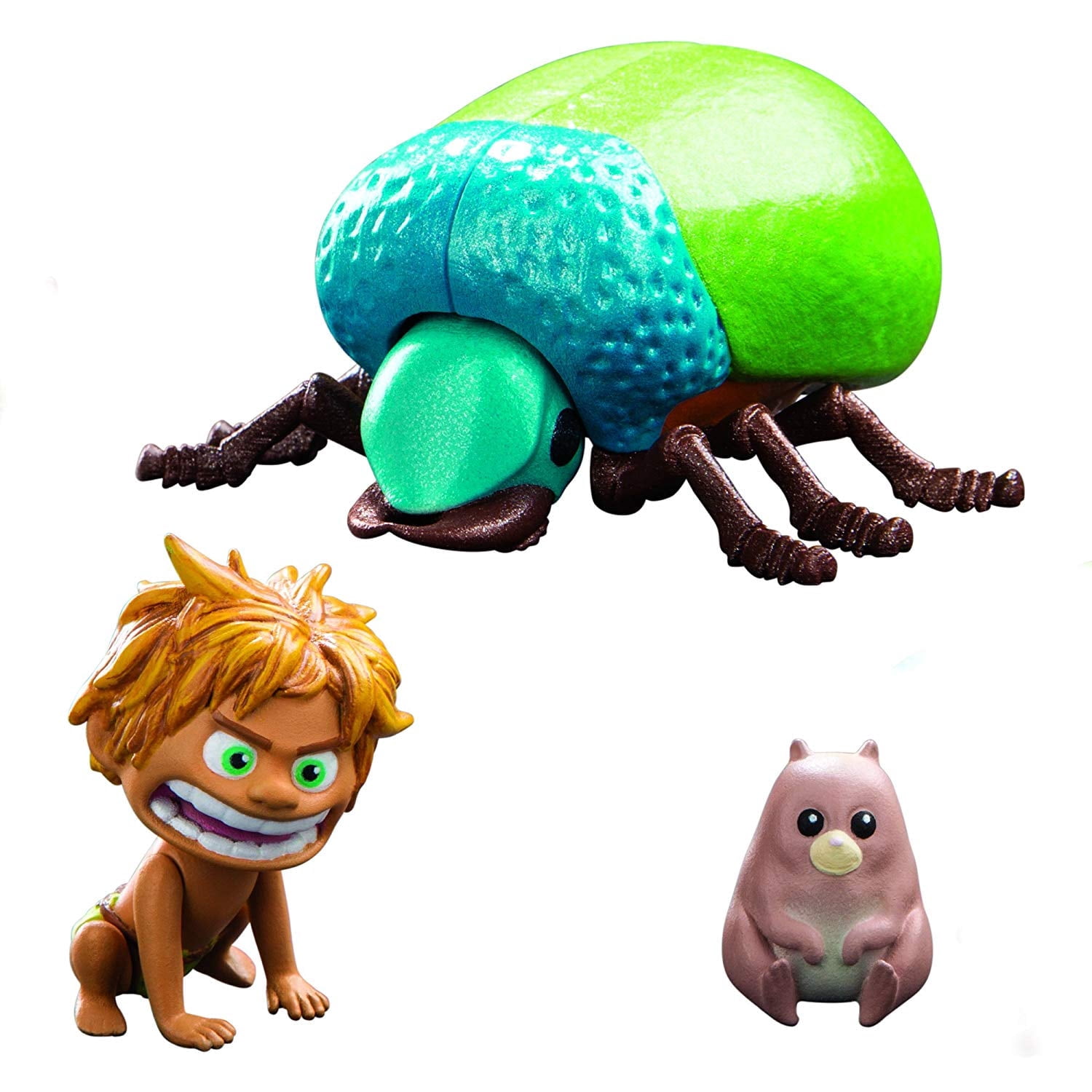 Walmart Exclusive: The Good Dinosaur Spot & Beetle Action Figure Set ...