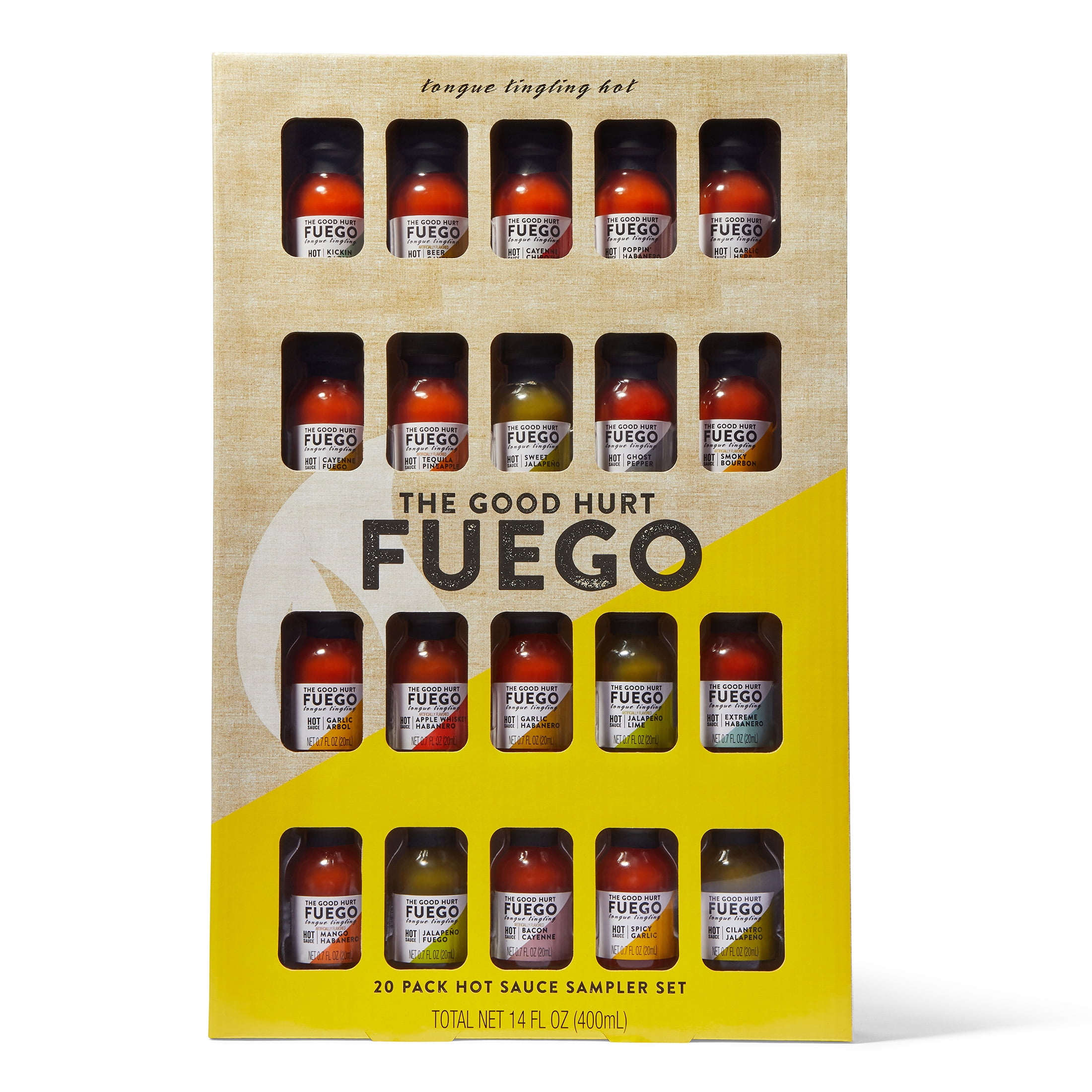The Good Hurt Fuego Hot Sauce Gift Set, Delicious and Unique Flavors ...