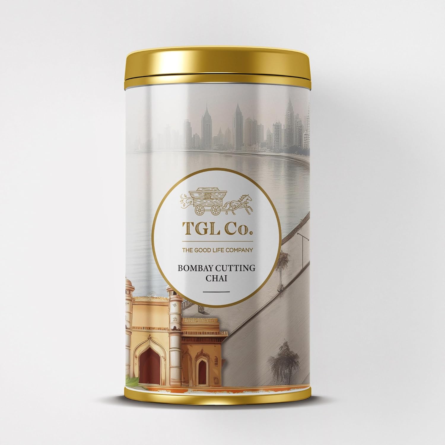 The Good Life Company Bombay Cutting Chai Tea 50G Tin Can - Walmart.com