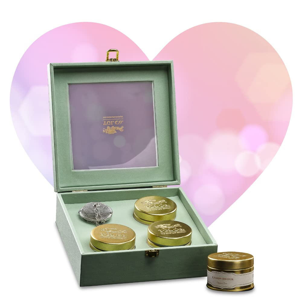 The Good Life Company Delighted Cheer - Tea Gift Box (4 Piece, 15gm x ...