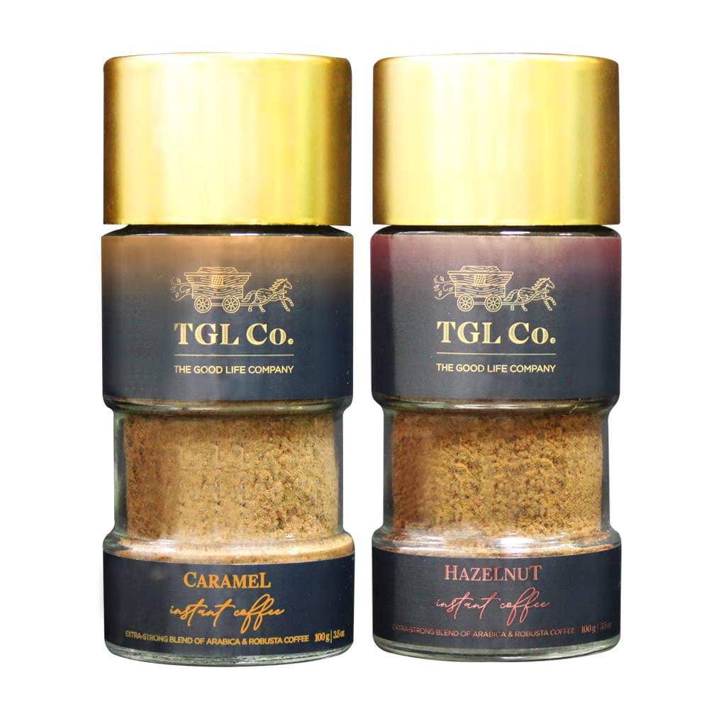The Good Life Company Hazelnut + The Good Life Company Caramel ...